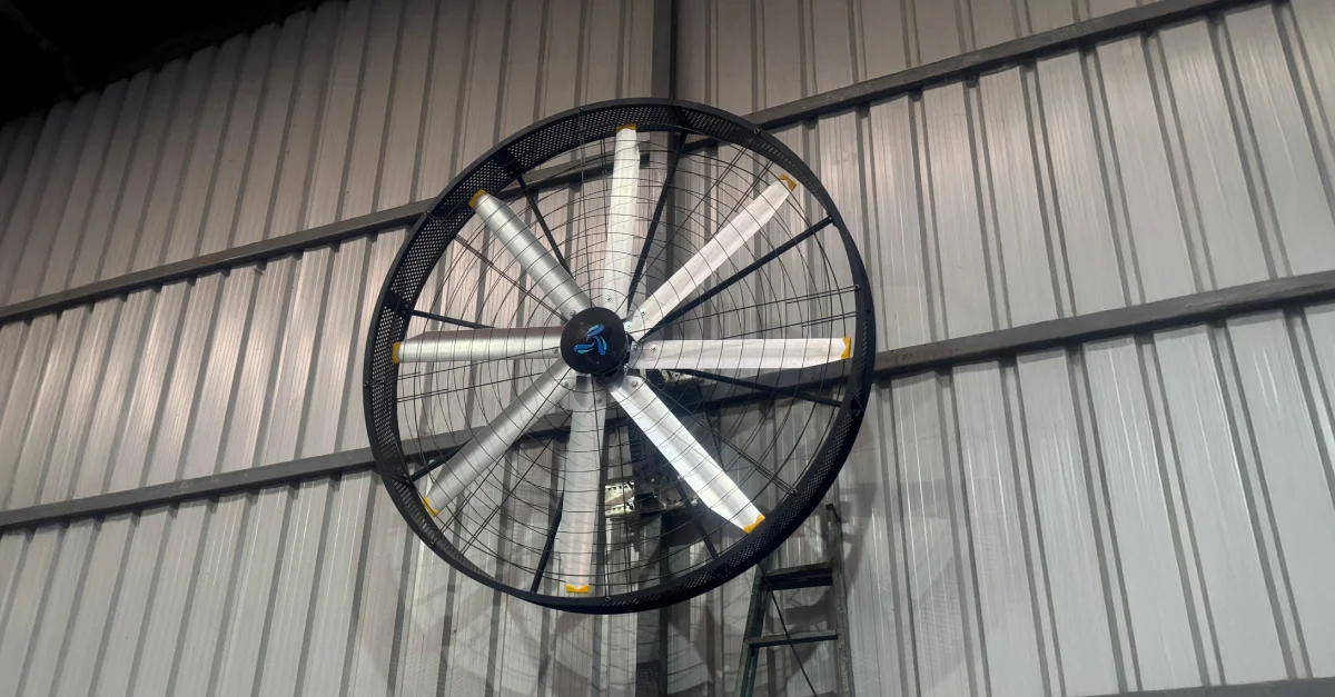 Industrial Wall Mounted Fan at Best Price | Heavy Wall Fan